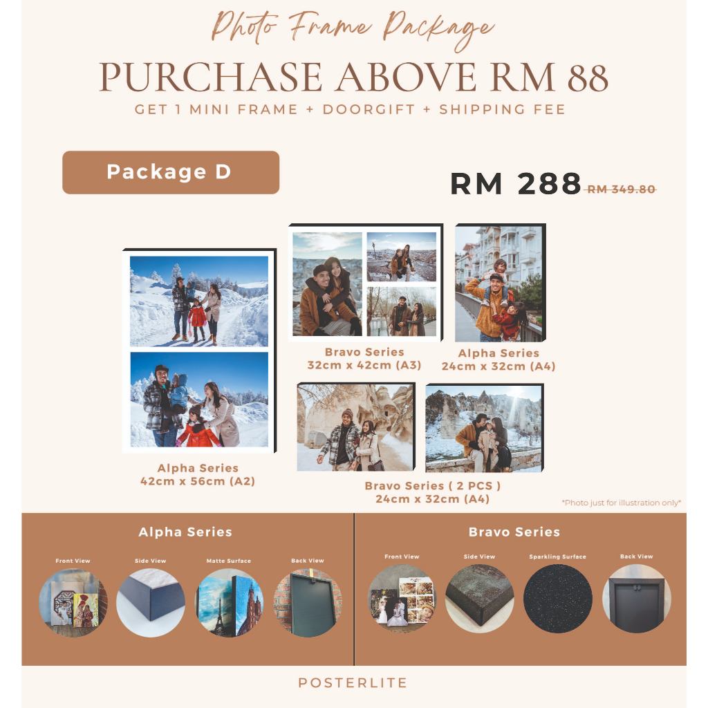 Posterlite - Package ( Photo Frame) / Customize photo frame | Shopee ...