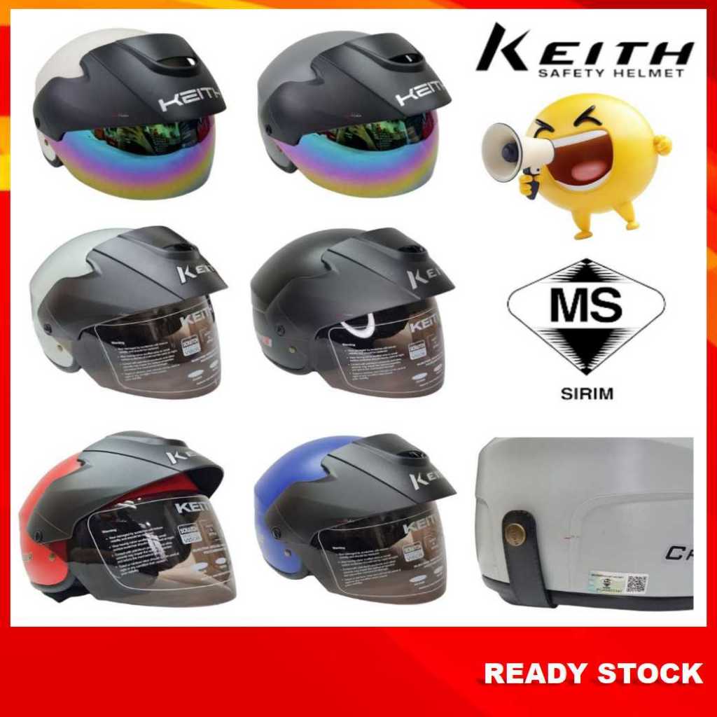 (2025 DARK GREY) KEITH CRUISER 3 Helmet Motor KH (Same SGV Cruiser ...