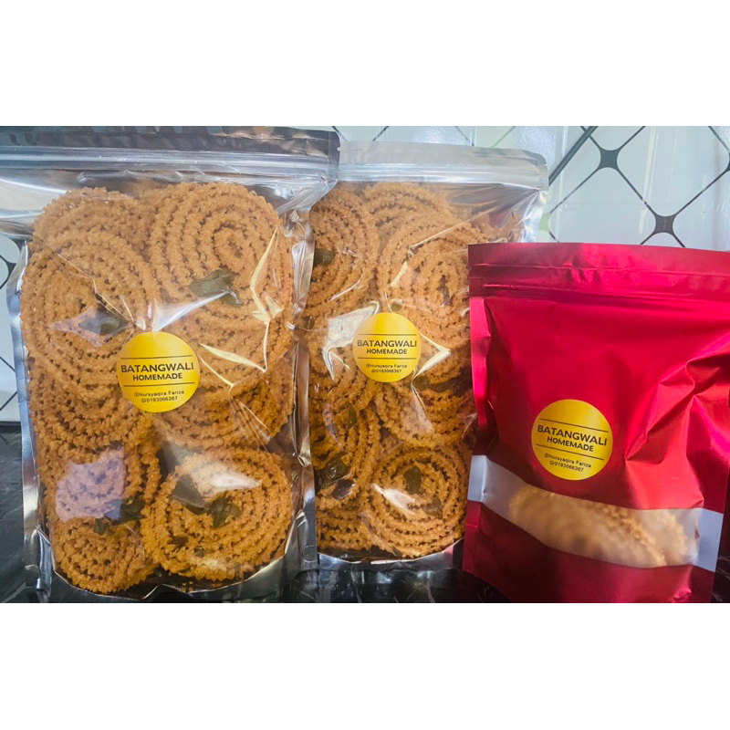 [1000gm] Kuih Batangwali Homemade Maruku Best Choice Murah Lemak Rangup ...