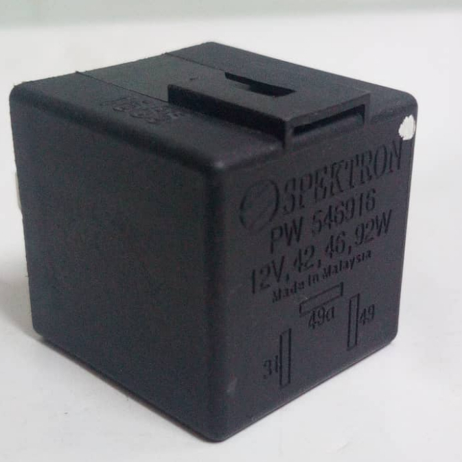 PW546916 PROTON SPEKTRON FLASHER / TURN SIGNAL RELAY 3 PINS PROTON WIRA ...