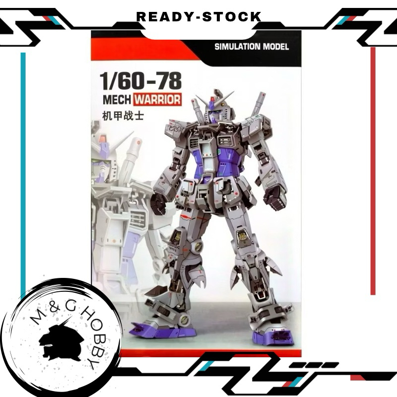 Ready Stock 】Daban 1/60 PGU RX-78-2-G3 PGU Unleashed G-3 Model Kits ...