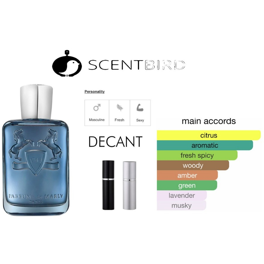 💯 Original PDM De Marley Sedley - 3ml / 5ml Decant / Travel Spray ...