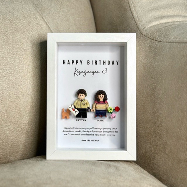Custom Mini Personalized Figure Frame LEGO. Couples, Boyfriend ...