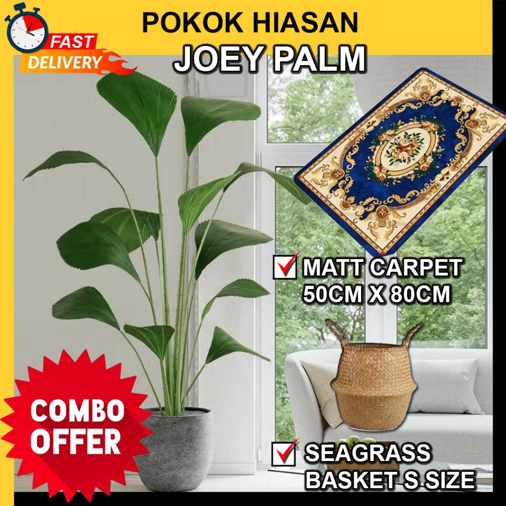 Joey Palm Diamond Joey Tree Artificial Plant Pokok Hiasan PREMIUM ...