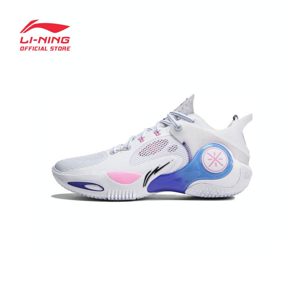 LI-NING WADE FISSION 8 "WING VEIN" BASKETBALL SHOES - STANDARD WHITE ...