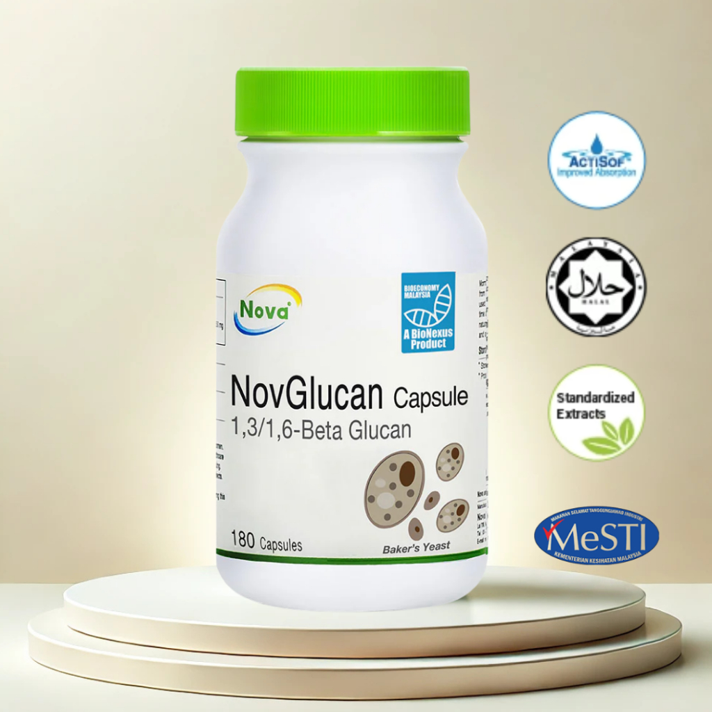 NOVA NovGlucan 60s – Beta-Glucan Supplement for Immune System ...