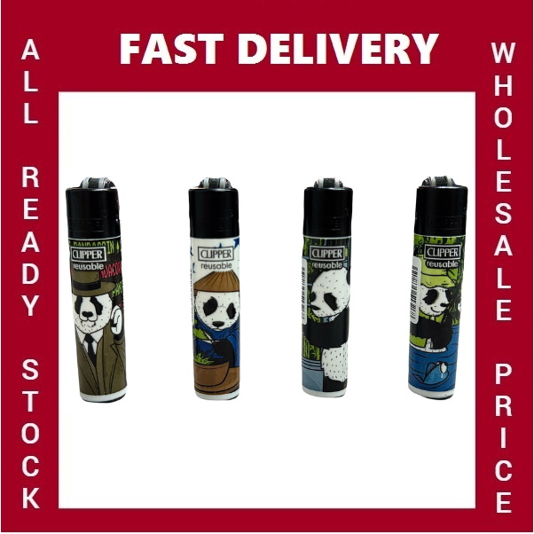 Small Clipper Lighter with Panda Design, 1 unit | Shopee Malaysia