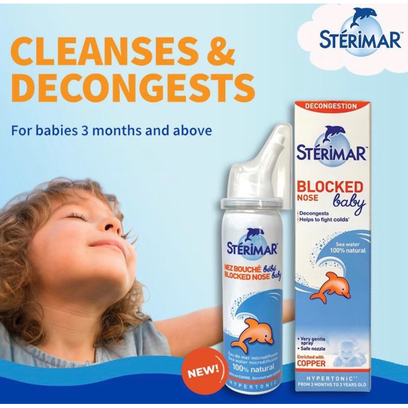 Sterimar Baby Blocked Nose 50ml Expire 03/2027 | Shopee Malaysia