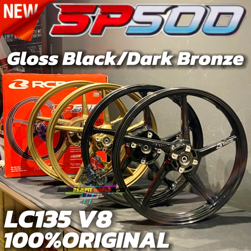 RCB SP500 160/185/17' LC135 FI V8 SPORT RIM SP500 ORIGINAL RCB LC135 5S ...