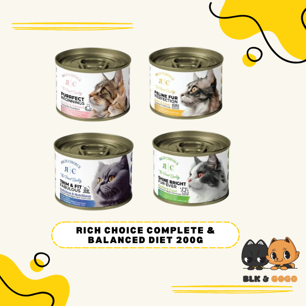 RICH CHOICE complete & balanced diet 200g | Shopee Malaysia