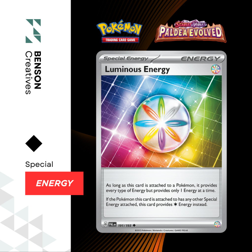 Luminous Energy | 191/193 | Trainer - Supporter [Paldea Evolved ...