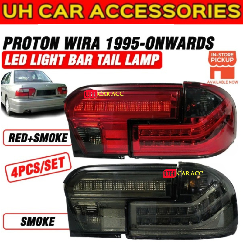 Proton Wira 1993-2009 LED Tail Light Taillamp Lamp wira lampu belakang ...
