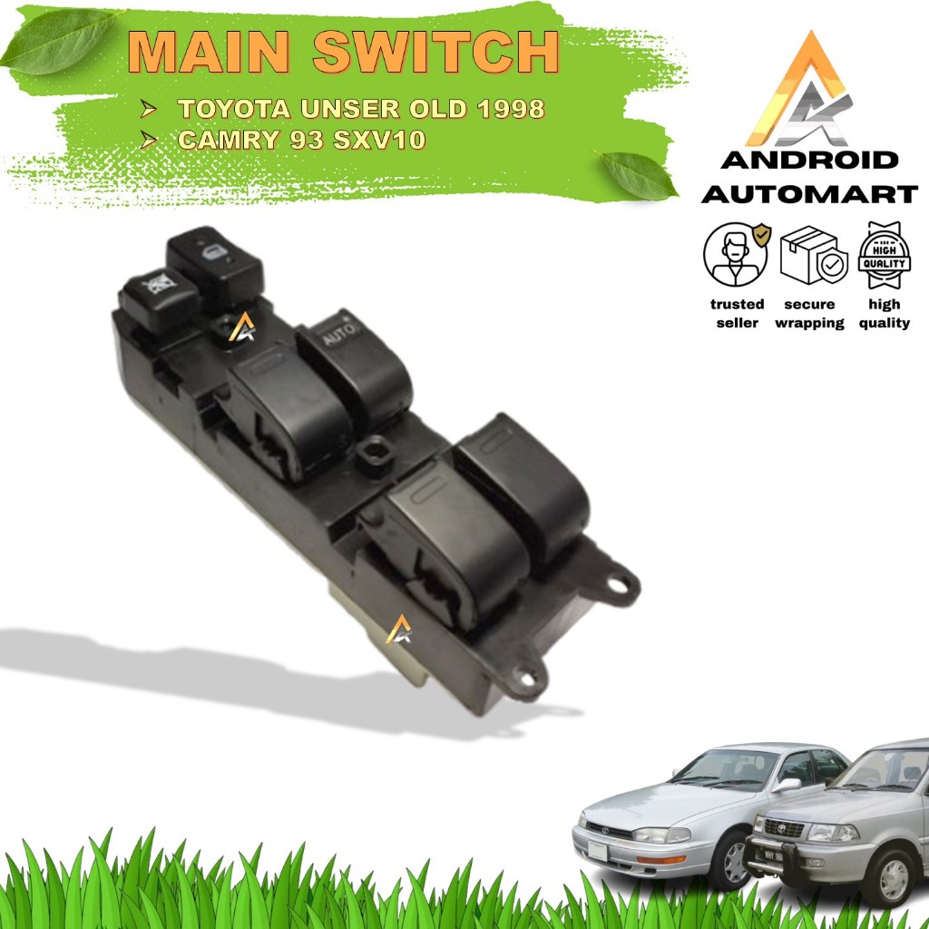 WARRANTY Toyota Unser Old 1998 / Camry 93 SXV10 Main Switch Power ...