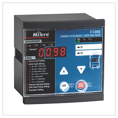 MIKRO R1000-230A / RX 1000 Over Current And Earth Fault Relay | Shopee ...