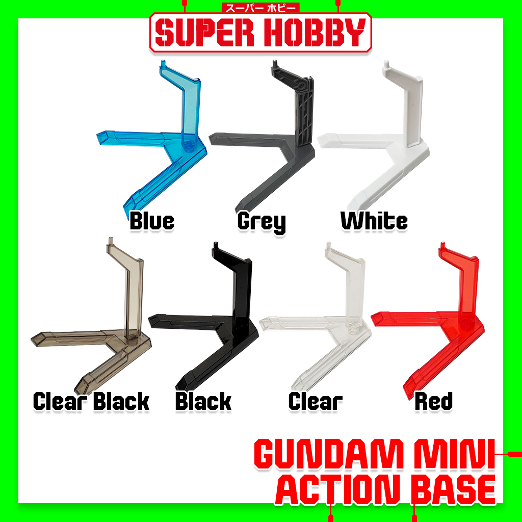 Basic Gundam Stand for SD/ BB / SDCS / SDEx / HG Mini Action Base ...