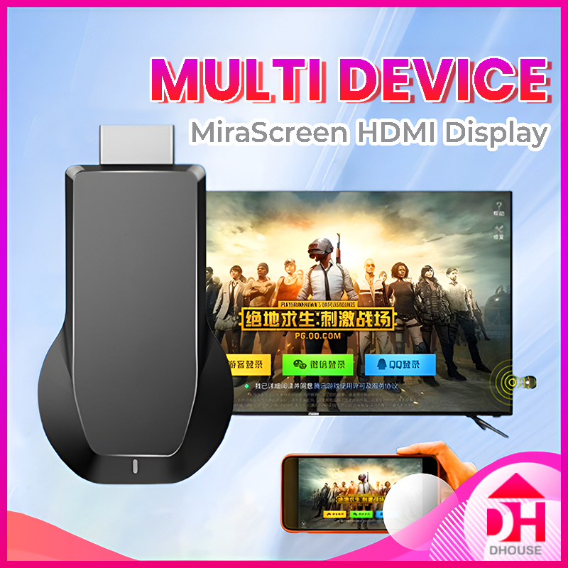 Mirascreen TV Stick Screen Mirroring Wireless Transimitter HDMI Display ...