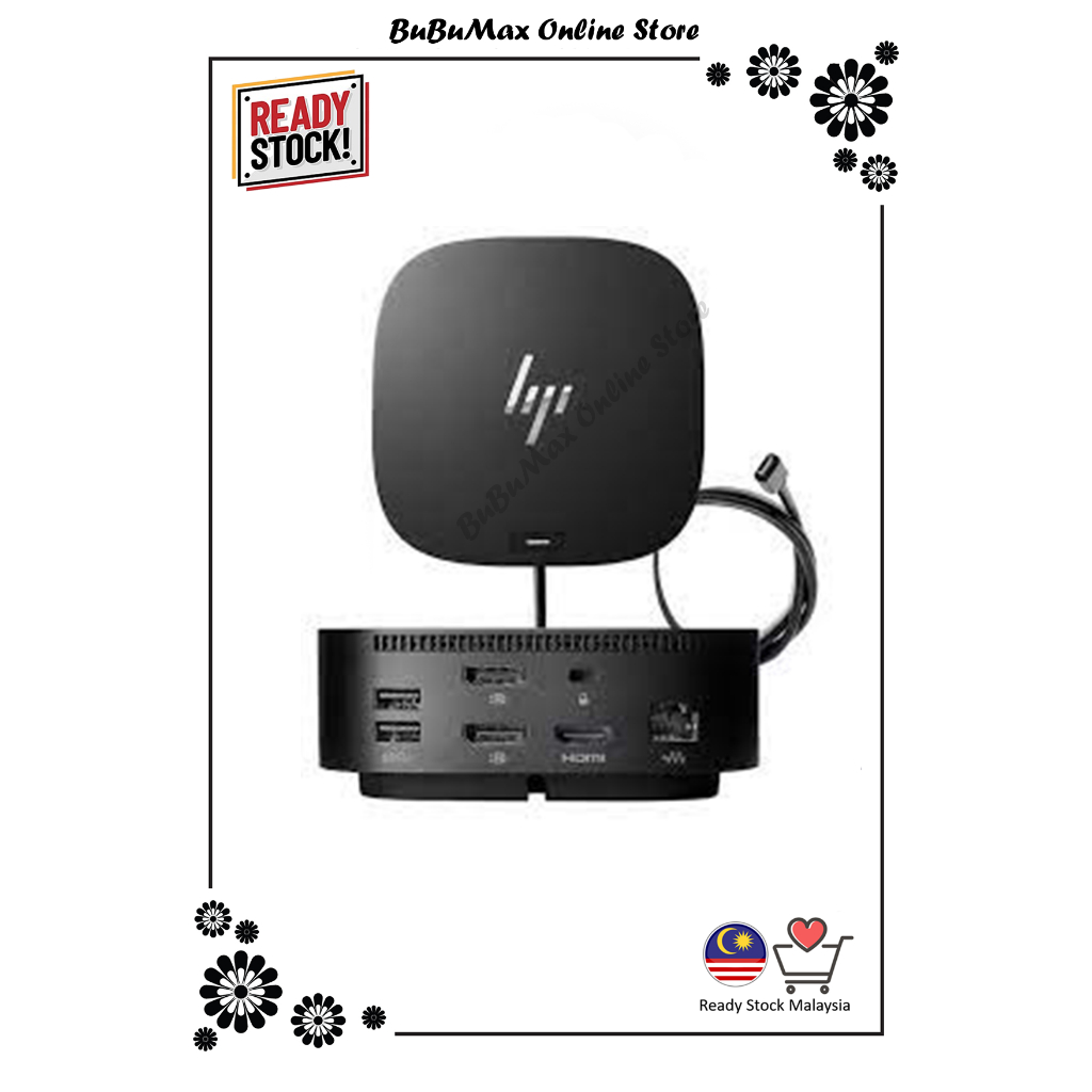 Original HP USB-C Dock G5 Docking Station with Power Adapter | Shopee ...