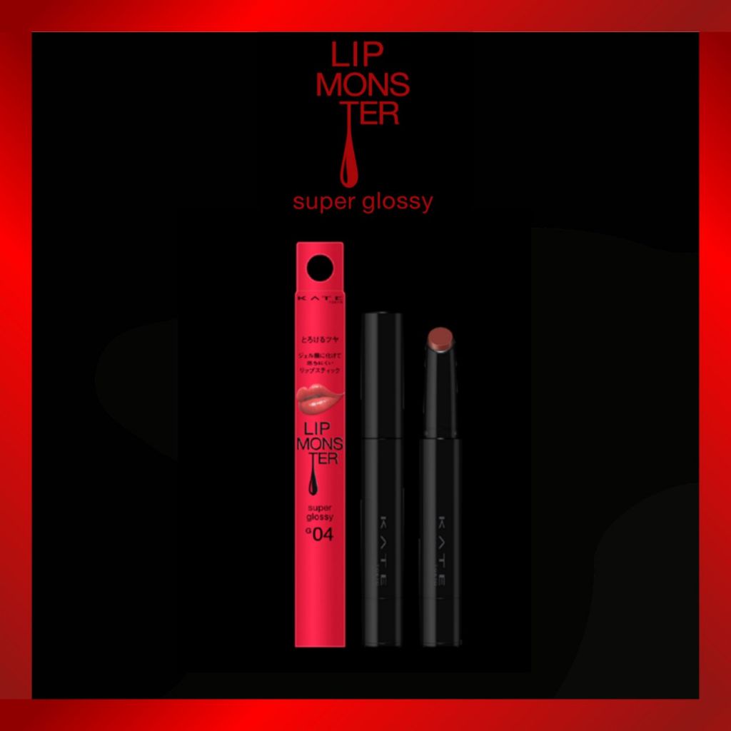 KATE Lip Monster Tsuya Burst – Long-Lasting Glossy Lipstick【Direct from ...