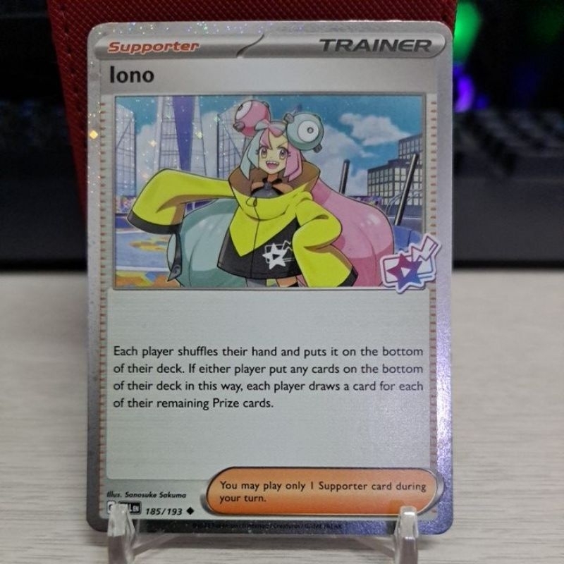 Pokemon TCG Iono Promo Holo (PAL) | Shopee Malaysia