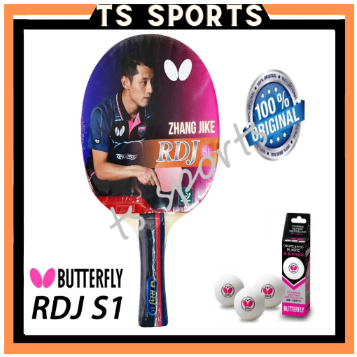 Butterfly Table Tennis Bat RDJ Series With balls 100 % original [Ready ...