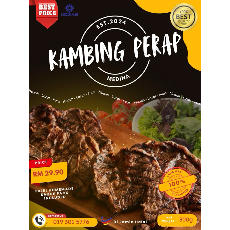 Kambing Perap Medina | Shopee Malaysia