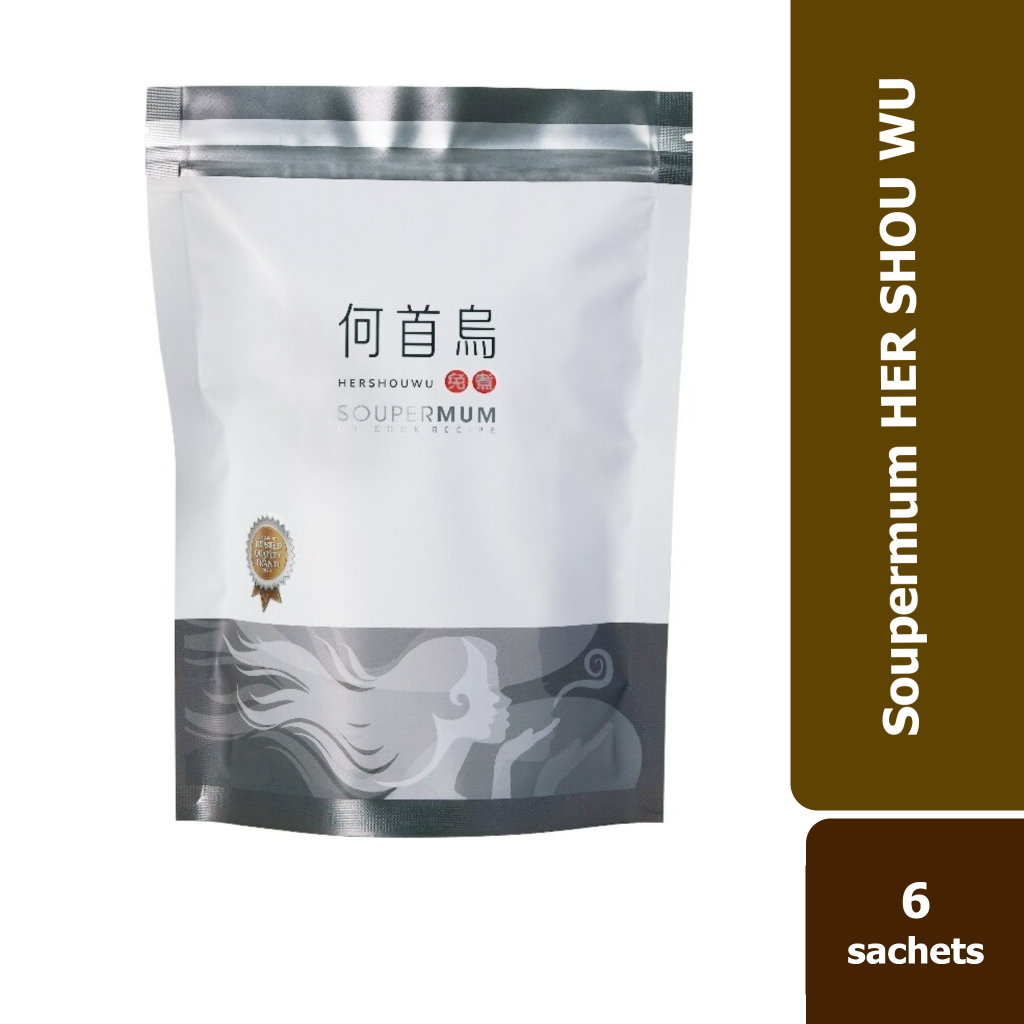 FOOD ART Soupermum Her Shou Wu 16g x 6 Sachets | Shopee Malaysia