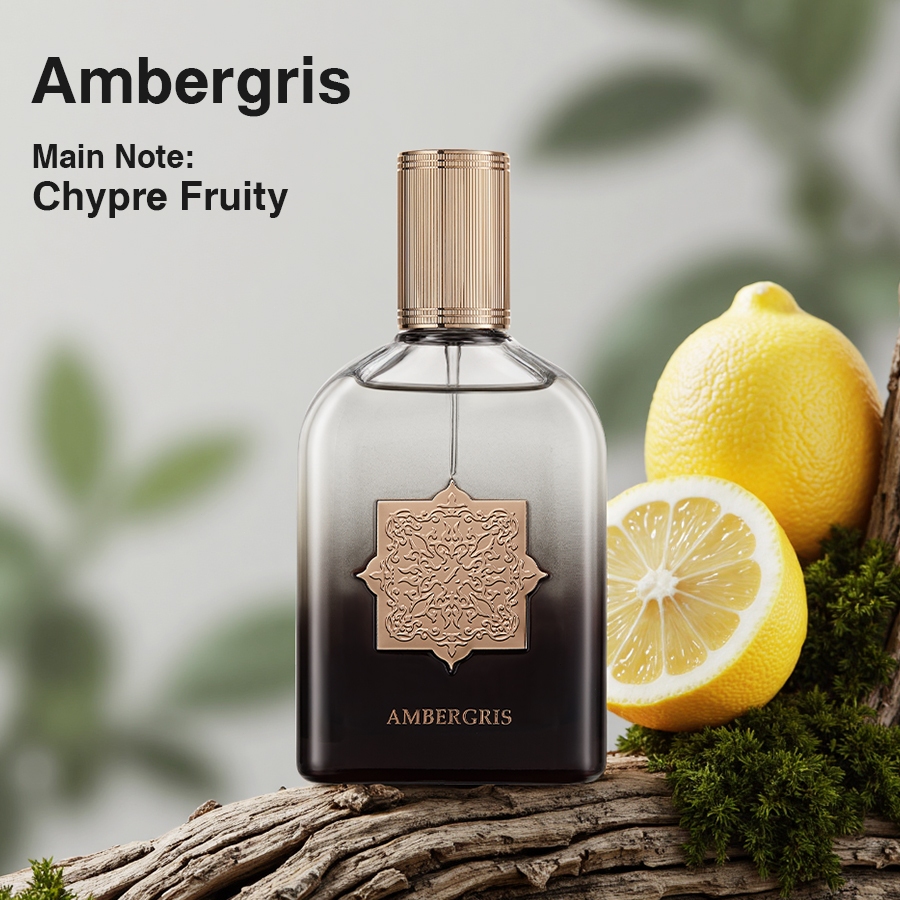 ZUOFUN Ambergris Parfume 100ML – Chypre Fruity EDP Perfume Men perfume ...