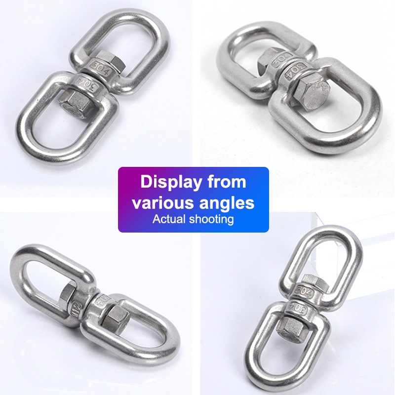 M4 M5 M6 M8 M10 304 Stainless Steel 8 Shape Swivel Connection Screw ...