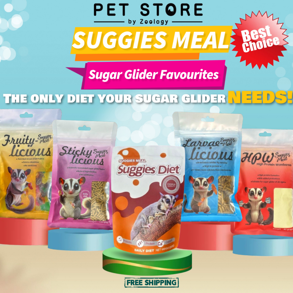 Suggies meal Series Sugar Glider Food suggies diet (sticky-licious ...