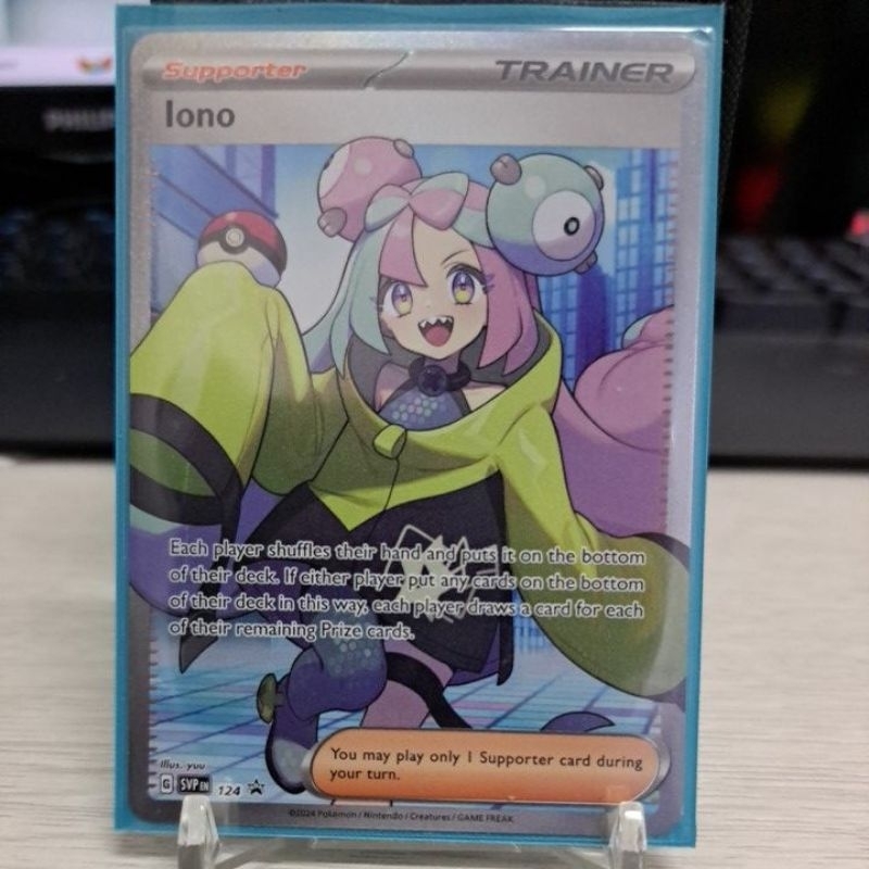Pokemon TCG Iono SVP124 Promo | Shopee Malaysia