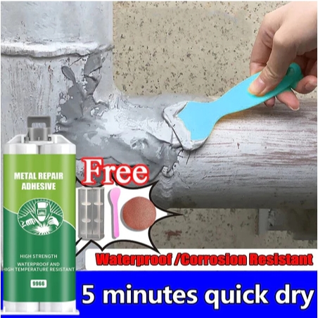 Gam Besi AB Metal Repair Glue Welding Ganti Kimpalan Kuat Tahan Panas ...