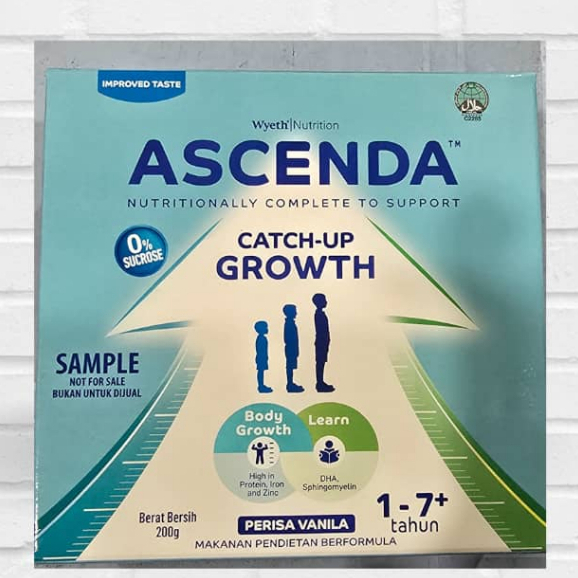 EXP 2027 ASCENDA CATCH UP GROWTH FORMULA (TRIAL PACK) | Shopee Malaysia