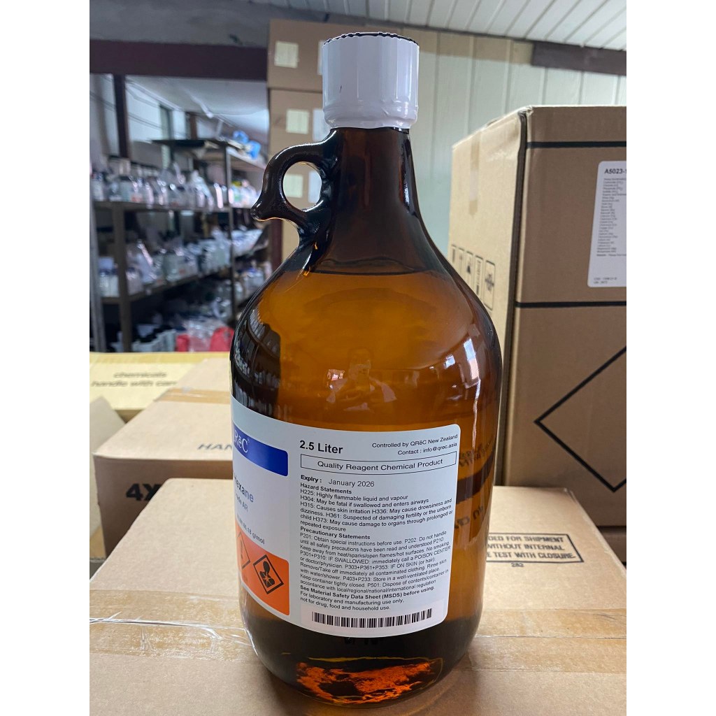 N-Hexane AR Grade 2.5L [Brand Qrec] | Shopee Malaysia