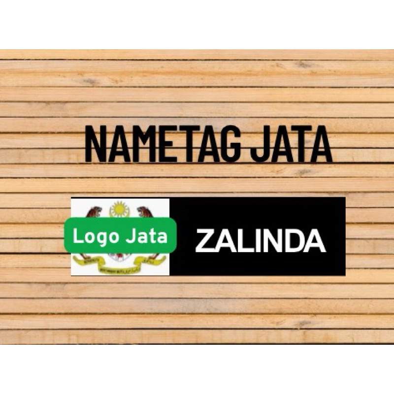 Nametag Jata Negara untuk penjawat awam | Shopee Malaysia