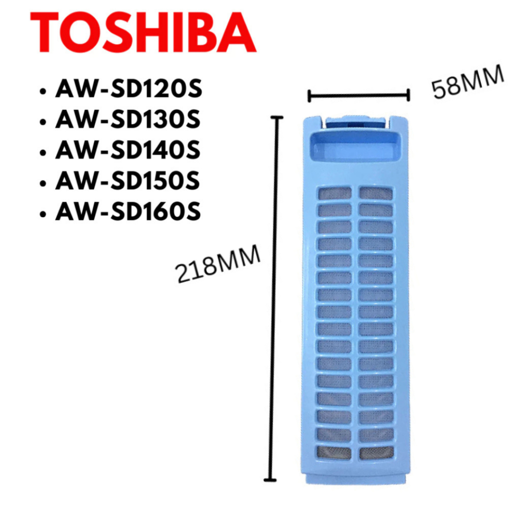 TOSHIBA Washing Machine Dust Filter / Filter Mesin BasuhAW-SD120S / AW ...