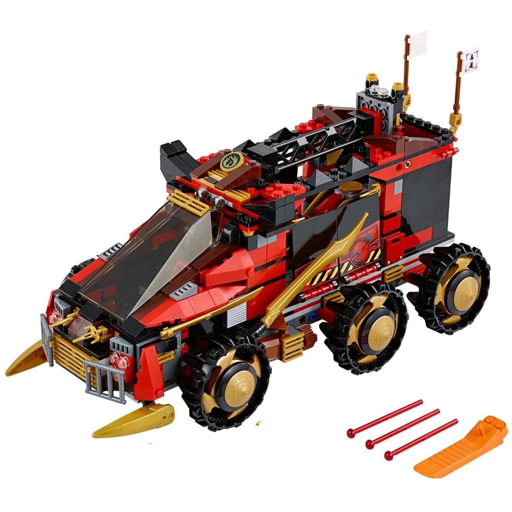 LEGO 70750 Ninjago 2015 Tournament of Elements - Ninja DB X Vehicle ...