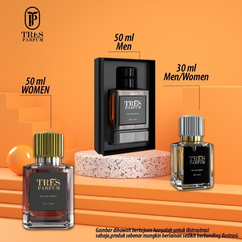 Niches List Premium Blend By Tres Perfume | Shopee Malaysia