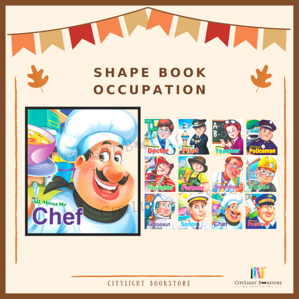 [CITYLIGHT] Story Book: Shape Book All About Me Occupation - Mind to ...