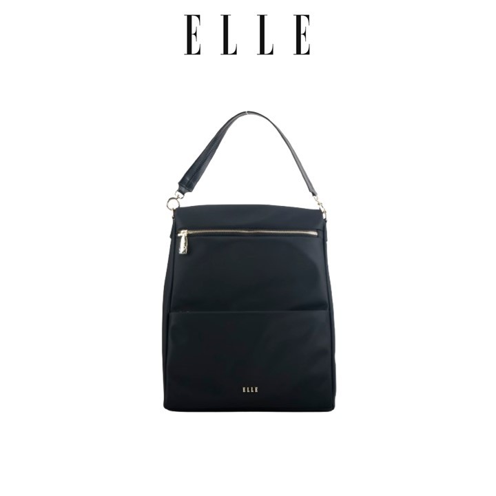 Elle Leah Backpack Nylon (2 Colours: Black & Maroon) | Shopee Malaysia
