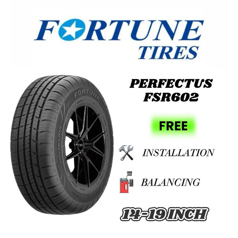 FORTUNE PERFECTUS FSR602 TAYAR BARU KERETA 14 15 16 17 18 19" INCH | Shopee Malaysia