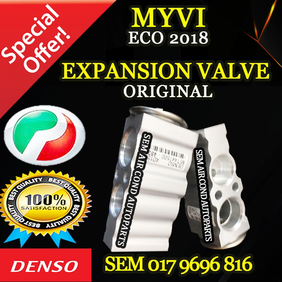 PERODUA MYVI ECO 2018 YEAR ORIGINAL DENSO EXPENSION/ EXPANSION VALVE ...