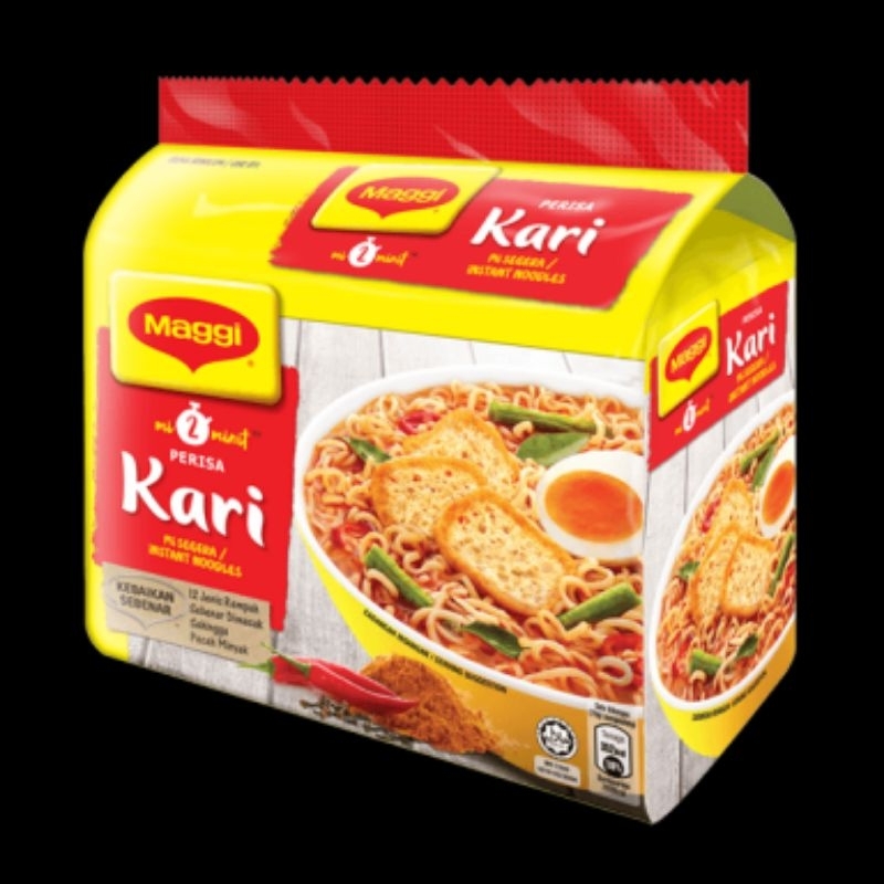 maggi perisa kari 1 bundle 5 pcs | Shopee Malaysia