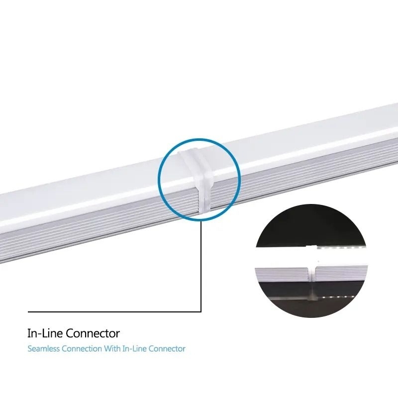 Aluminum T5 Integrated Tube Lighting Fixtures Wall Mounted Linear ...