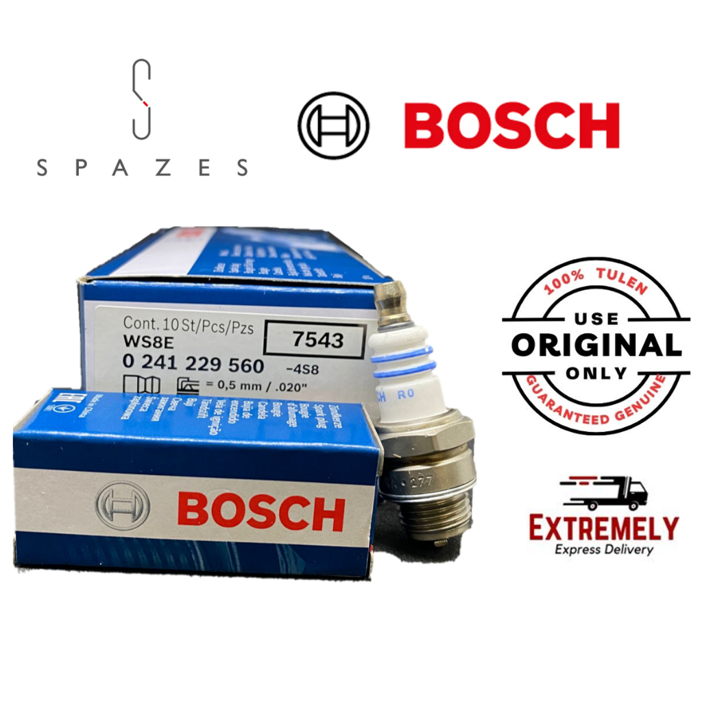 Palam Pencucuh WS8E Bosch Spark Plug Mesin Rumput Palam Pencucuh ...