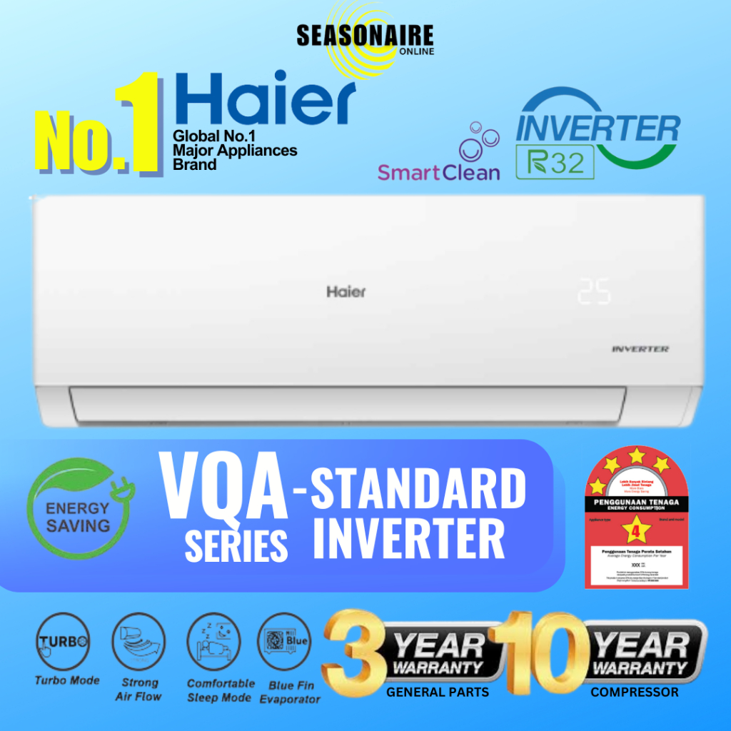 [NEW] Haier VQA Standard Inverter/VQC-UV Inverter/VRA-UV Smart Inverter ...
