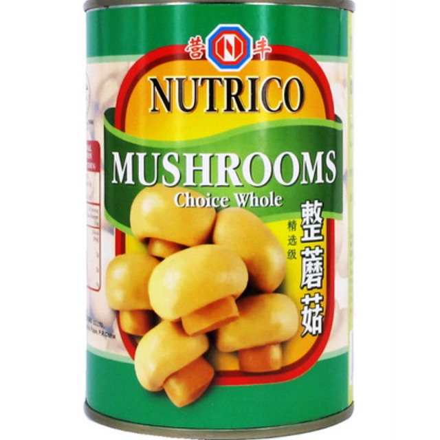 Nutrico Mushrooms Choice Whole 425g | Shopee Malaysia