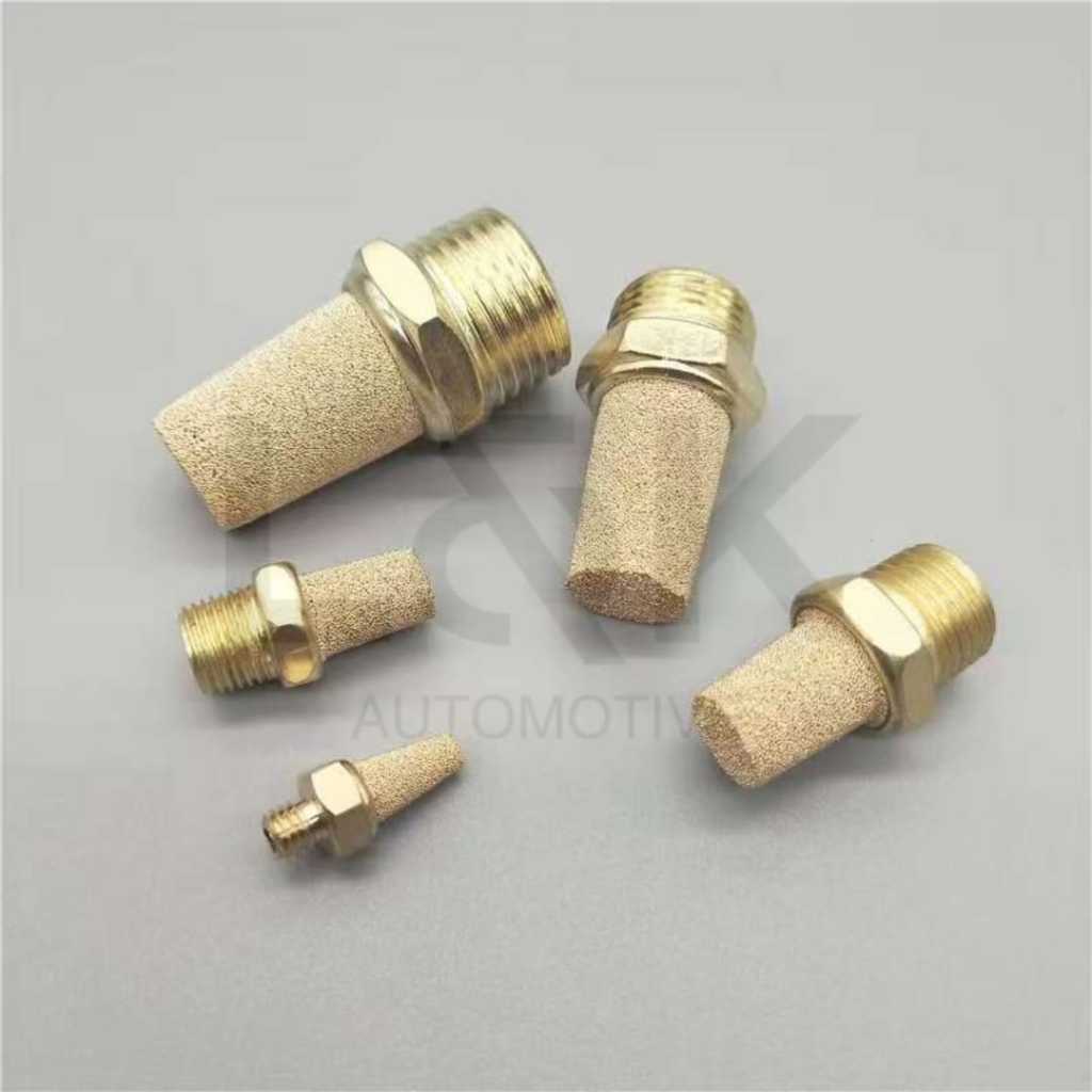 Pneumatic Quick Exhaust Air Silencer Air Compressor Noise Reducer Valve ...