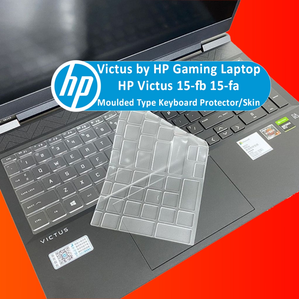Keyboard Protector For HP Victus Gaming 15 Laptop 15-inch fb0034AX 15 ...