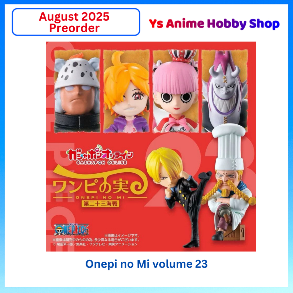 【August 2025 Preorder】Bandai One piece Onepi no mi 23 Kuma Perona Sanji ...