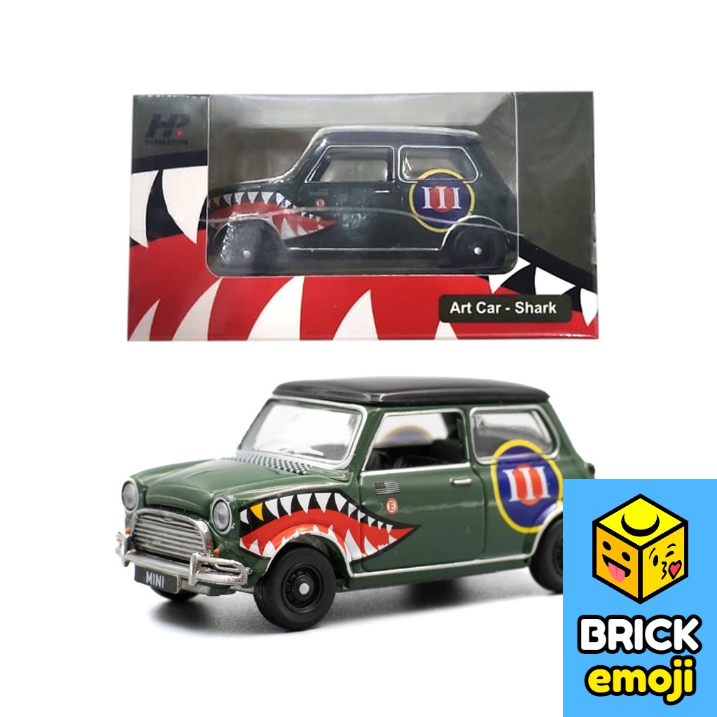 Hyperation Mini Cooper MK1 Art Car Shark 1/50 HYP00003 | Shopee Malaysia
